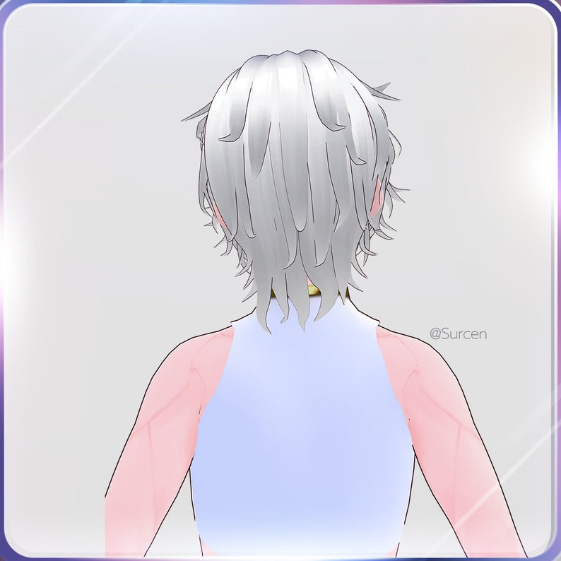 Vroid Boy Soft Hair Preset - Etsy