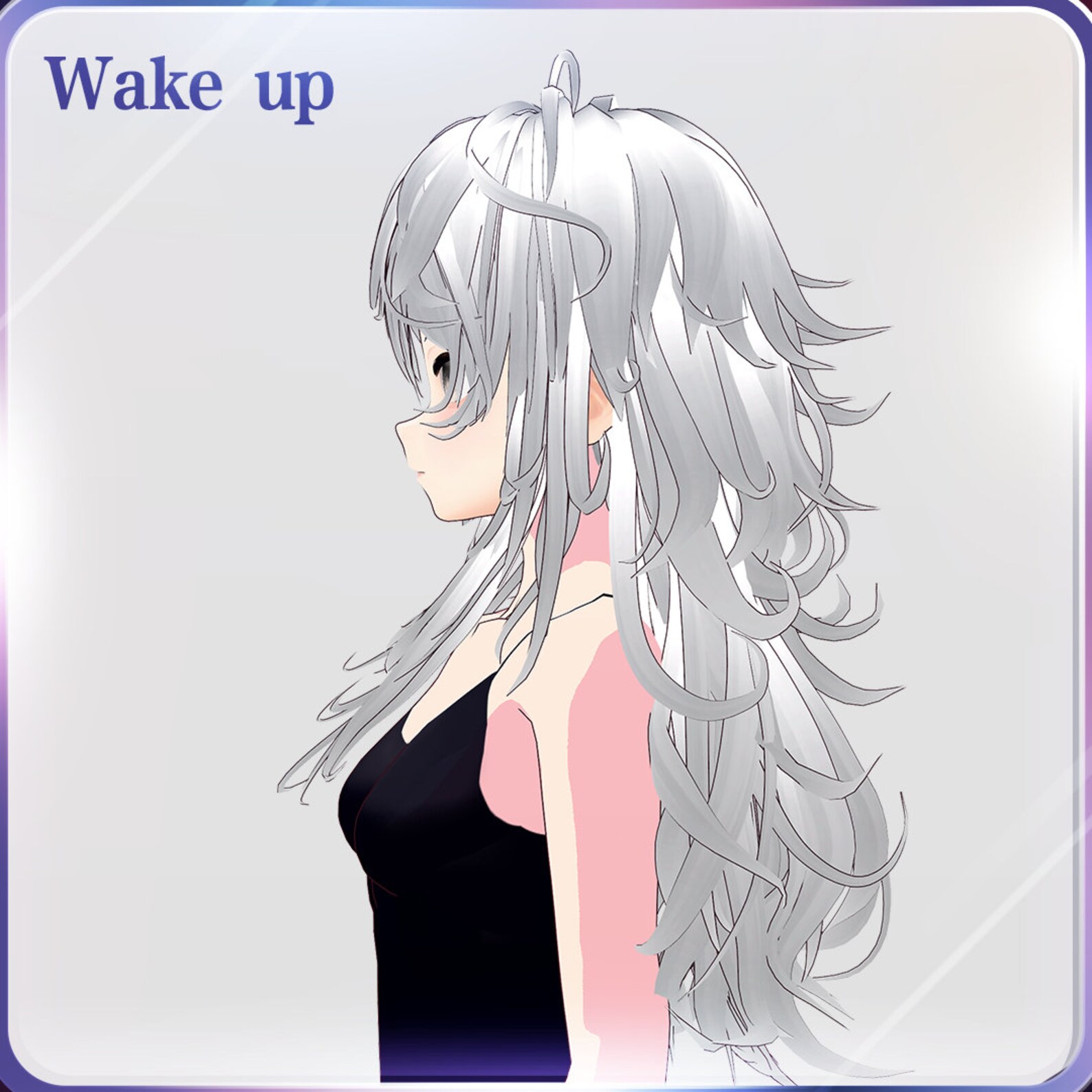 Vroid Wake up Hair Preset/ Fluffy Messy Detail Hair - Etsy