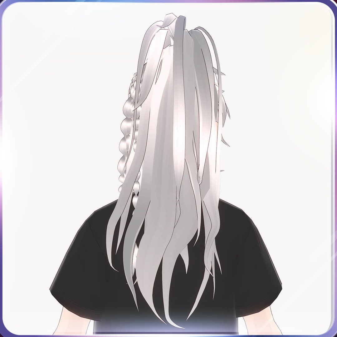 Vroid Viking Hairstyle / Side and Half Shaved Hairstyle - Etsy Canada