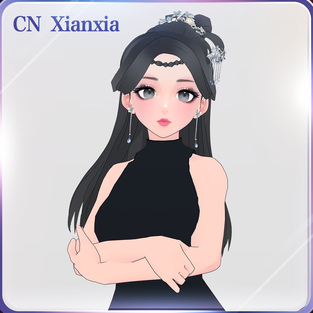 Vroid Chinese Xianxia Girl Hair Preset - Etsy