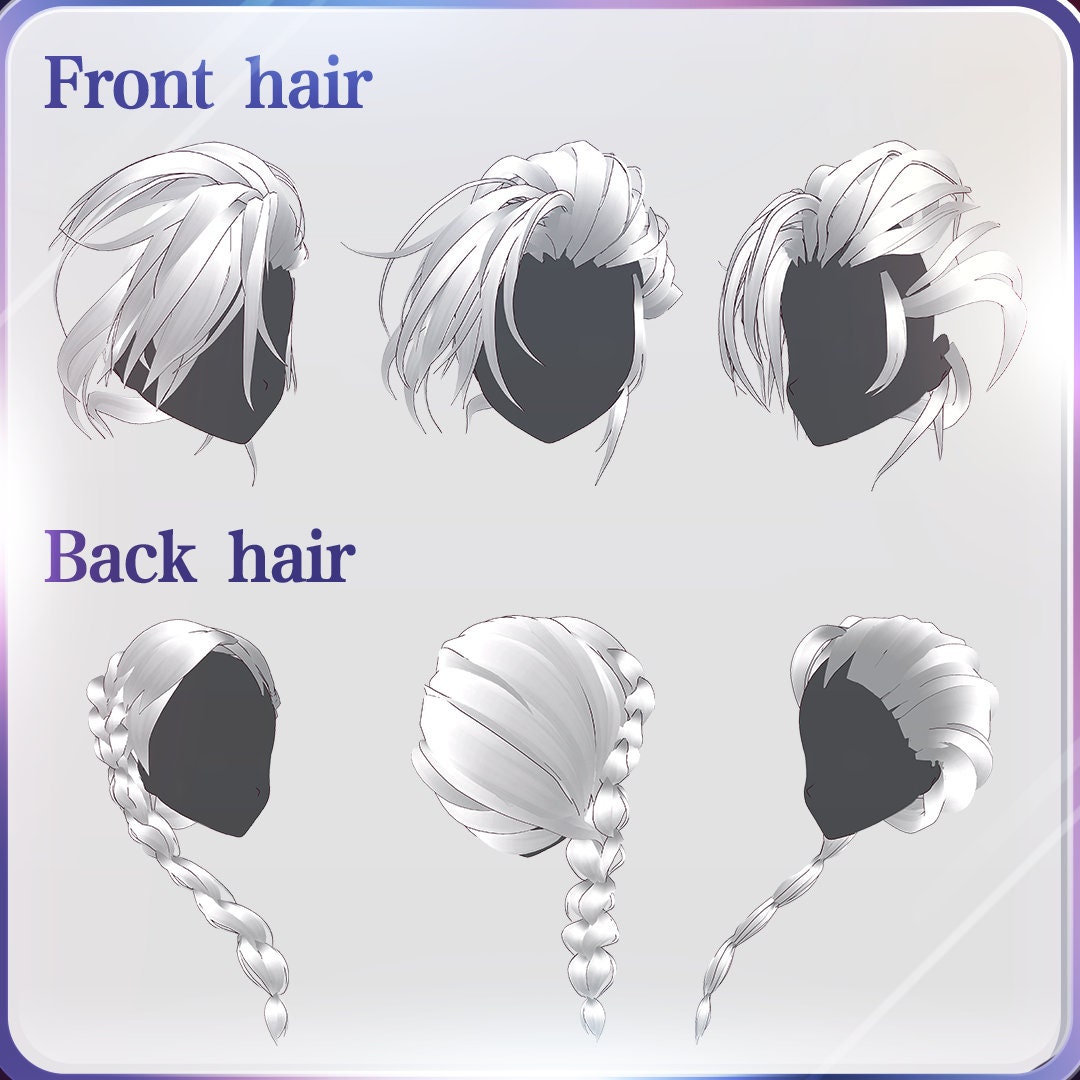 Vroid Warrior Girl Hair Preset - Etsy