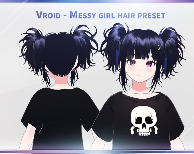 Customizable Vroid Feminine Base Shaded, With Several Asset Toggles ...