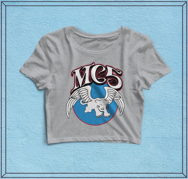 Vintage MC5 Y2K Crop Top Custom Shirt Women Shirts Rachel - Etsy