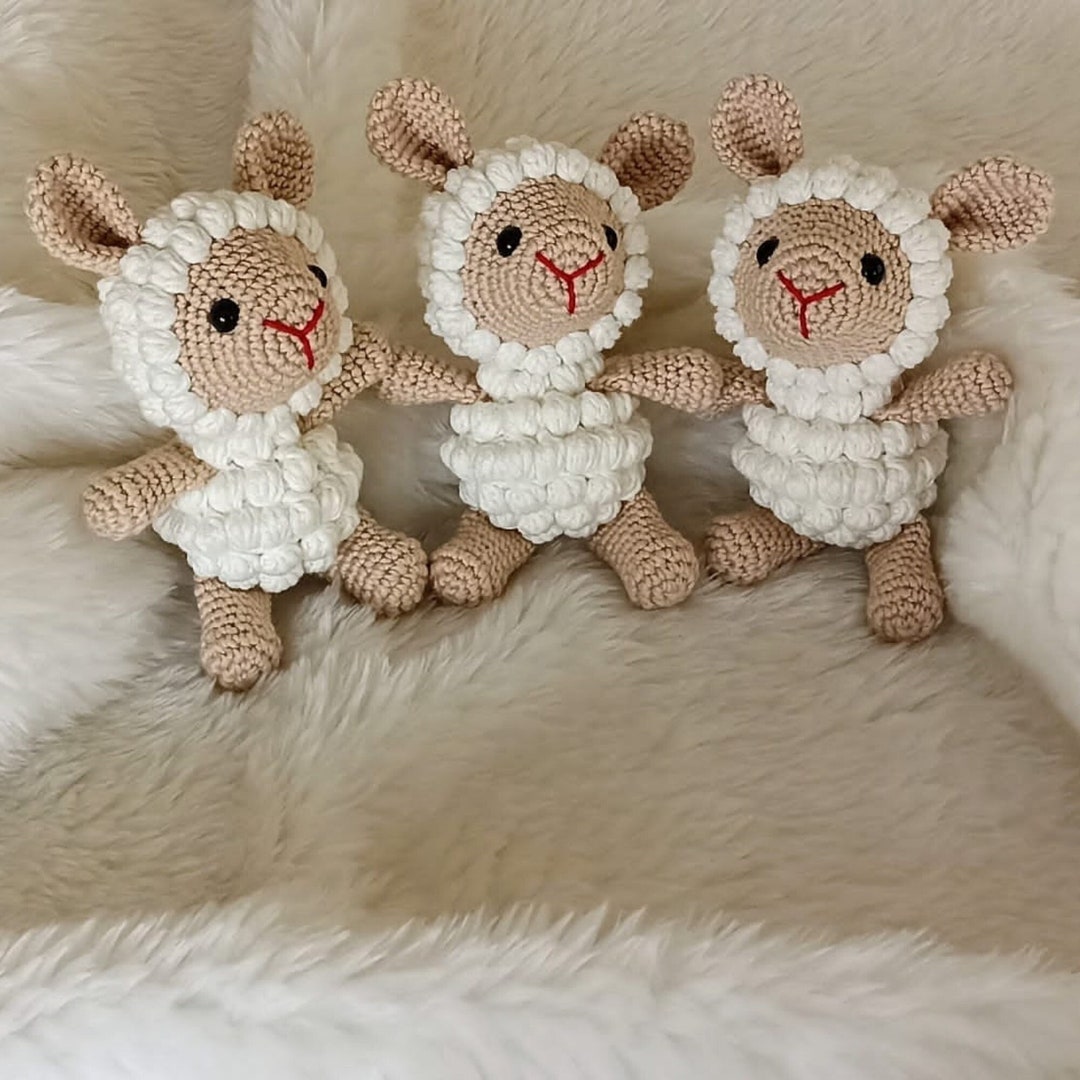 Amigurumi Lamb Crochet Pattern and Tutorial With Photos, Sheep Crochet ...