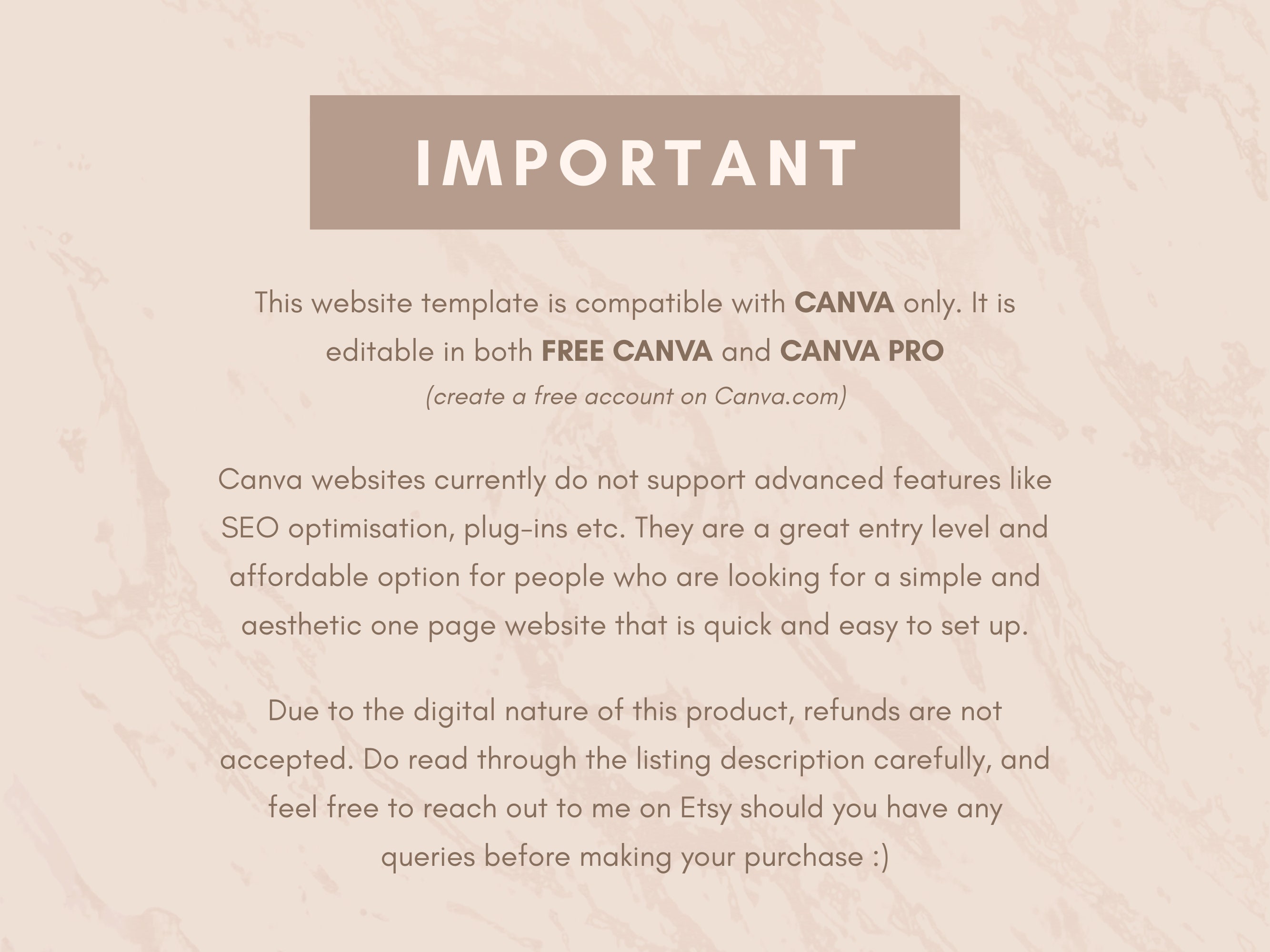 Neutral Canva Website Template Canva Landing Page Website Theme ...