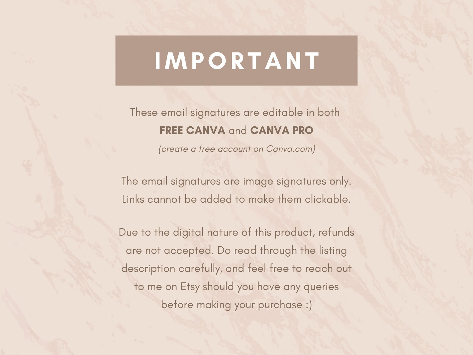 Beige Email Signature Template Canva - Brown Neutral Branding Business ...