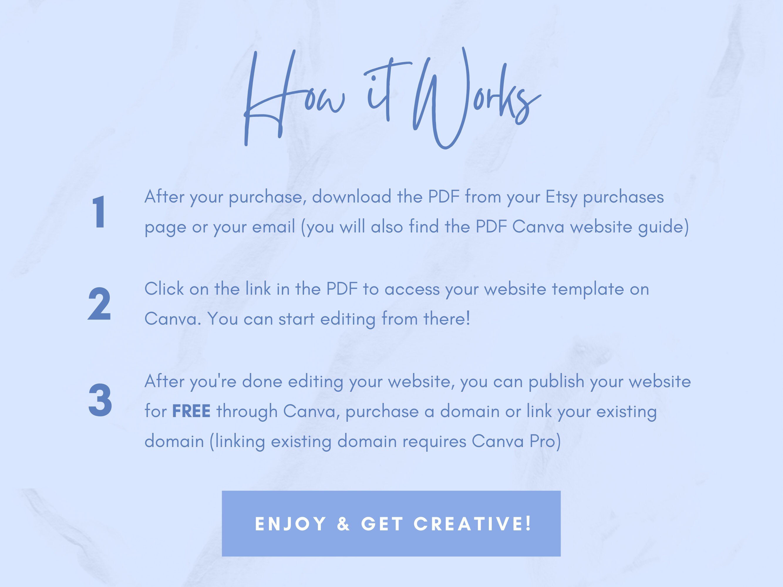 Playful Canva Website Template - Canva Landing Page - Website Theme ...
