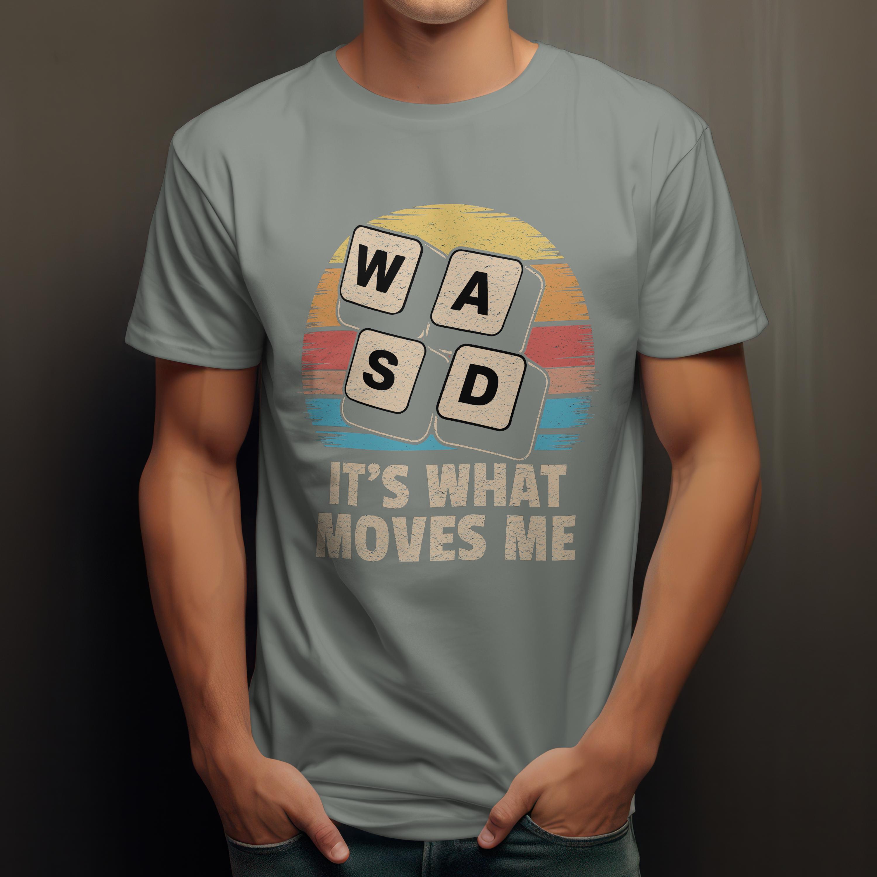 Retro PC Gamer PNG, Funny WASD Keyboard Svg, Nerdy Gamer Gift Idea ...