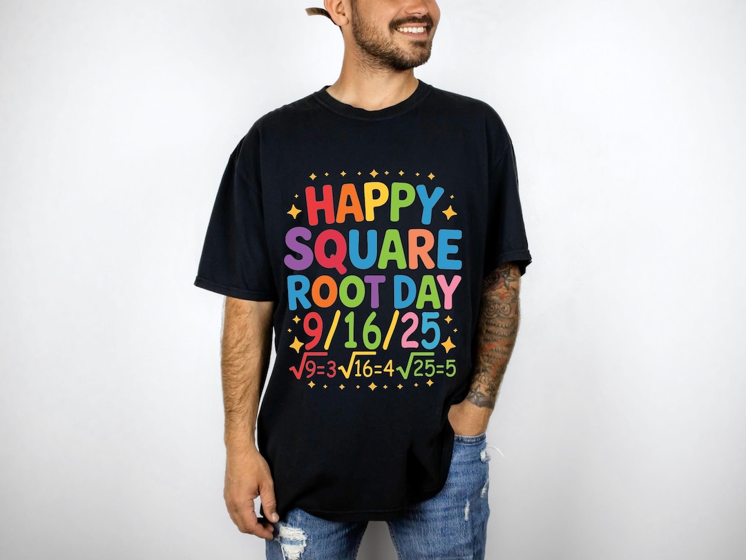 Happy Square Root Day PNG, Math Lover Tee, Gift for Teachers, Geometry ...
