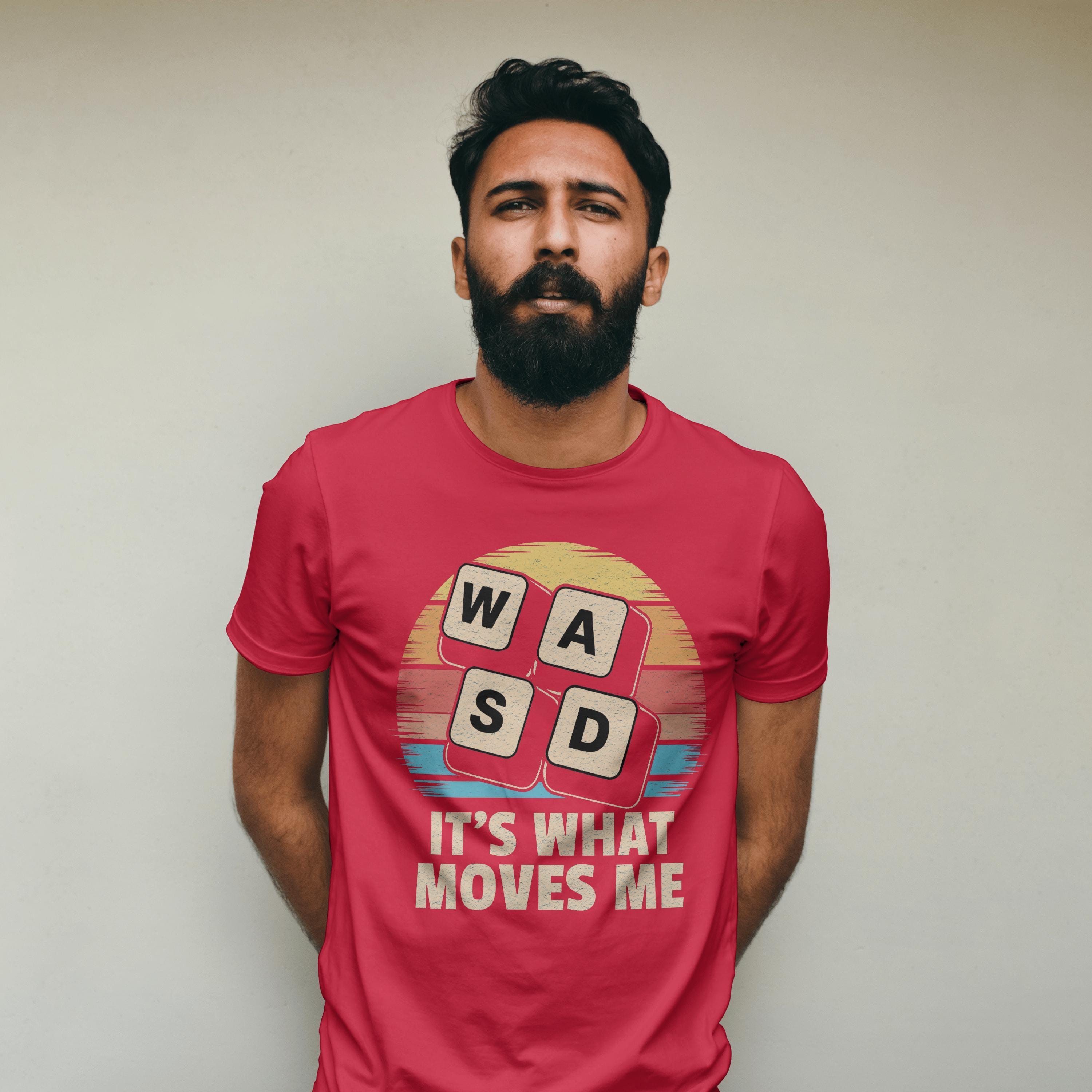 Retro PC Gamer PNG, Funny WASD Keyboard Svg, Nerdy Gamer Gift Idea ...