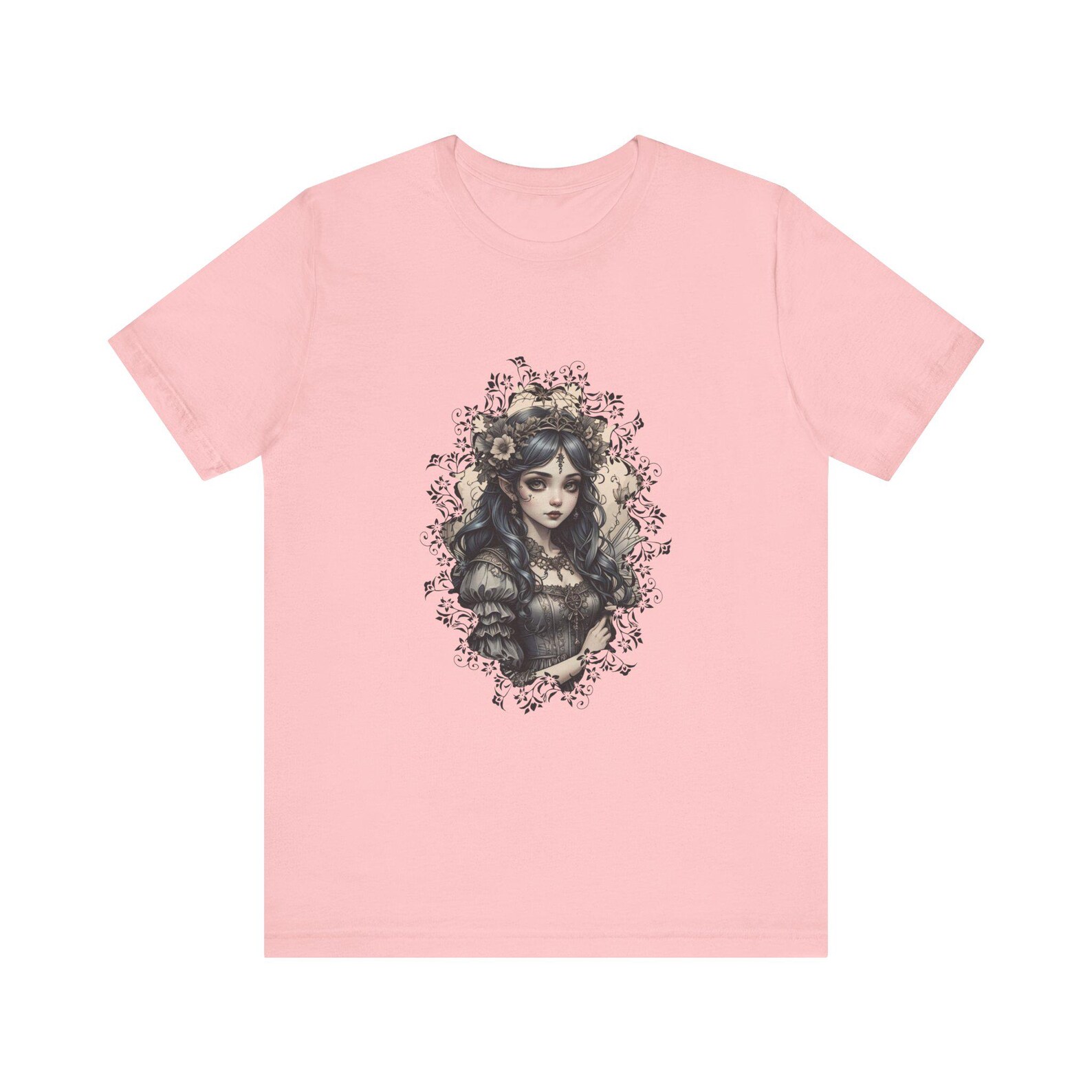 Gothic Fairy Vignette Short Sleeve Tee - Etsy