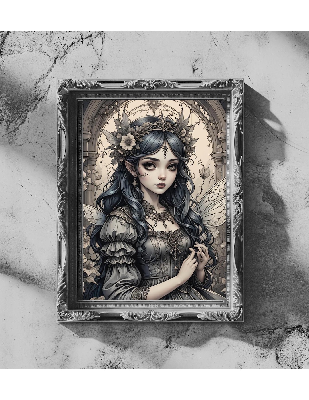 Gothic Fairy | Coquette | Cottagecore | Vignette Home Decor Printable ...