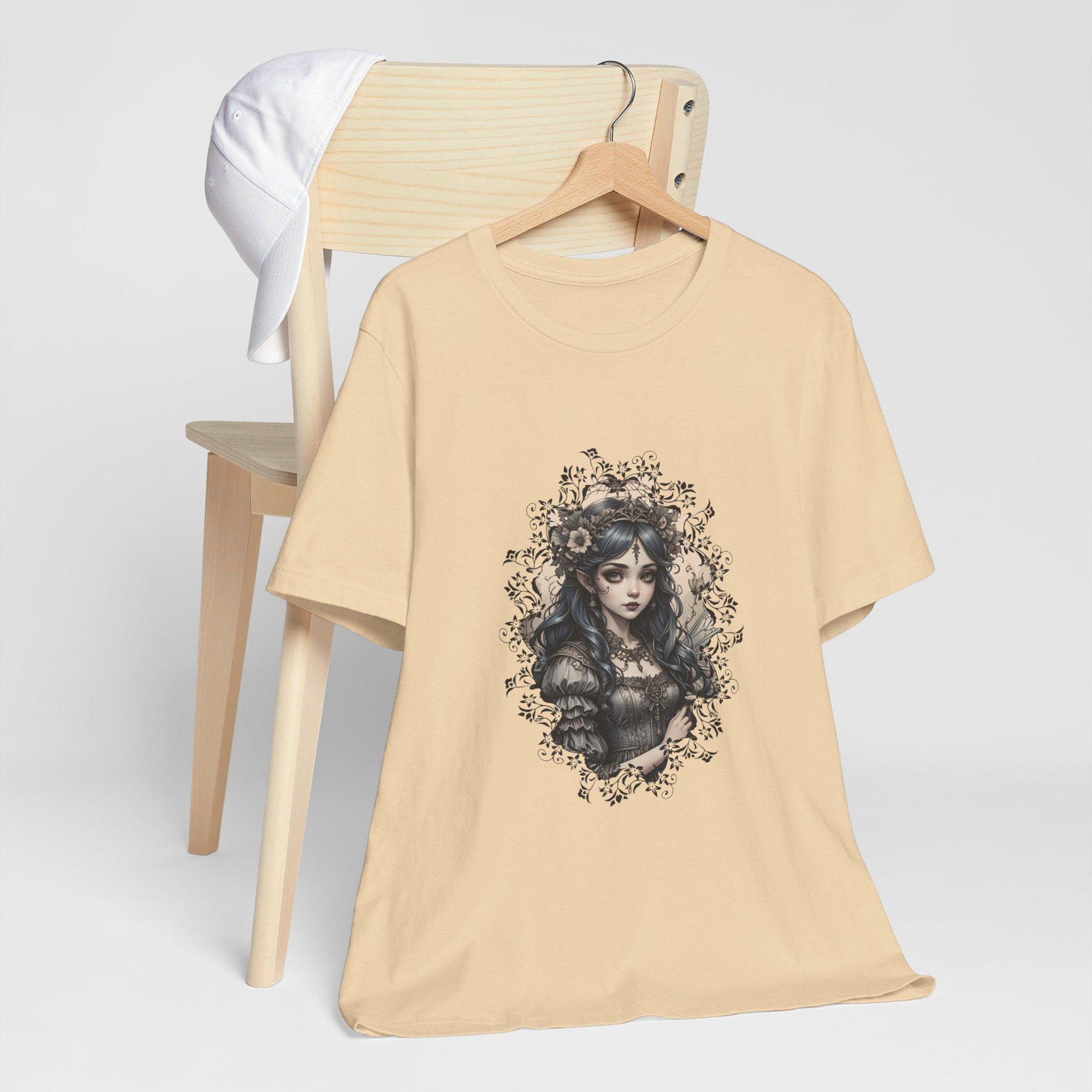 Gothic Fairy Vignette Short Sleeve Tee - Etsy