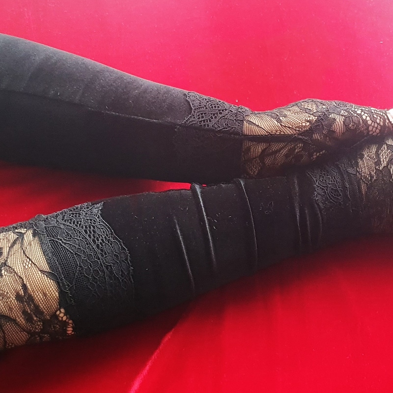 Black Velvet Arm Warmer - Etsy