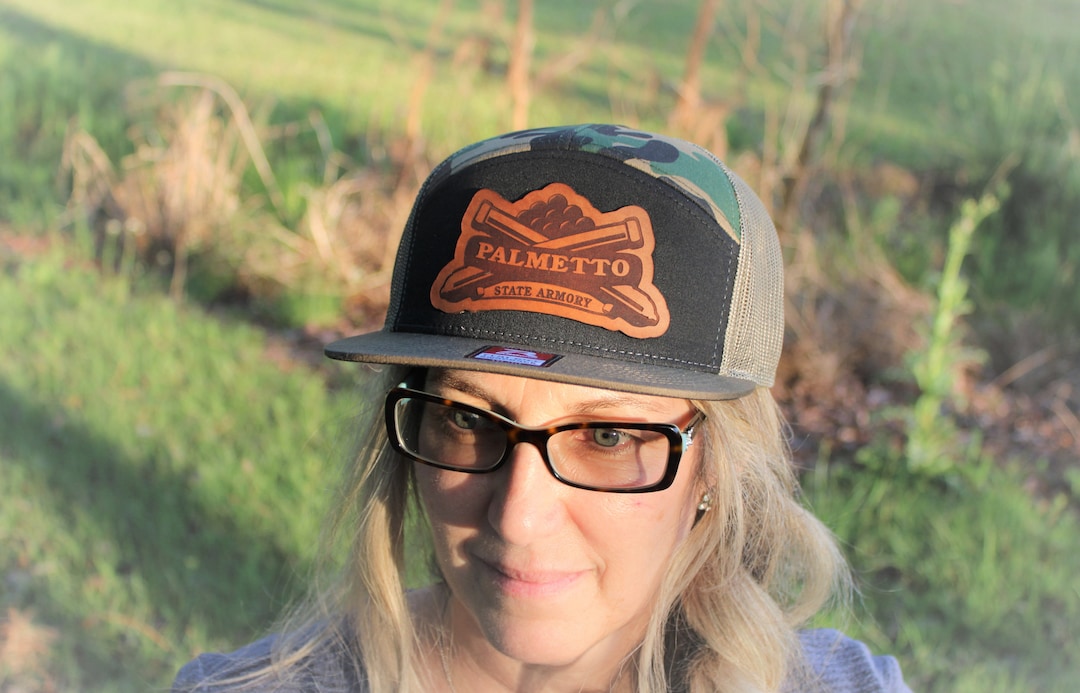 Custom Leather Patch Flat Bill Hat, Leather Engraved Flat Bill Hats, Custom Logo Flat Bill Hat ...