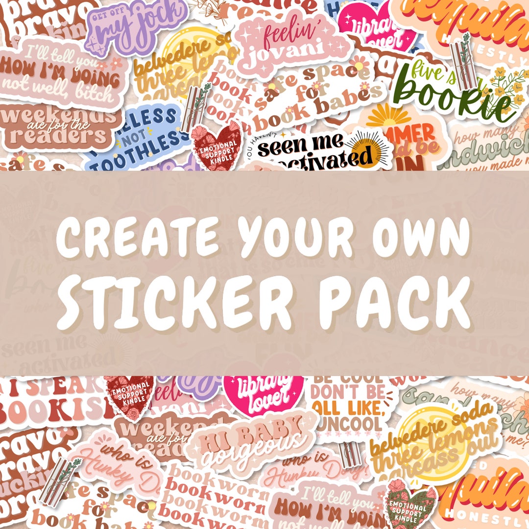 Create Your Own Sticker Pack - Housewives Stickers - Kindle Stickers - Etsy