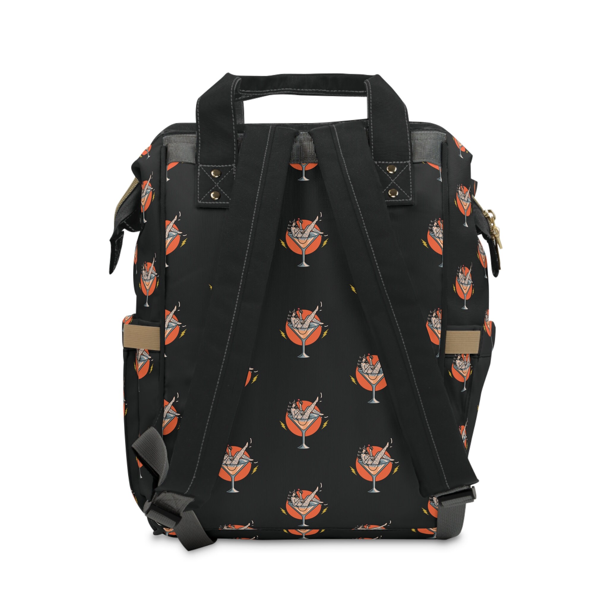 Miss Martini Traditional Tattoo Diaper Bag // Alternative Baby Bag Punk ...