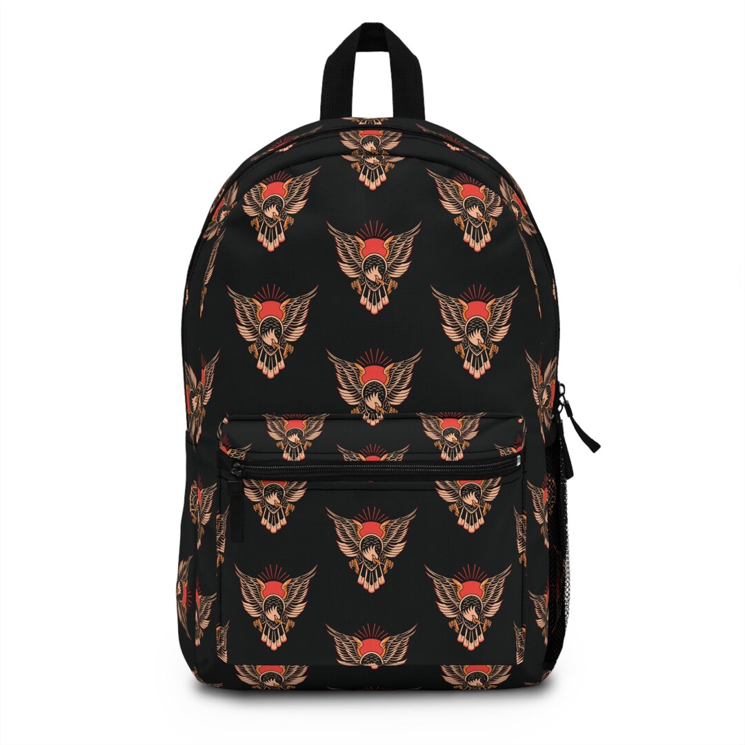 Eagle Traditional Tattoo Backpack //alternative Tattoo Bag Punk ...
