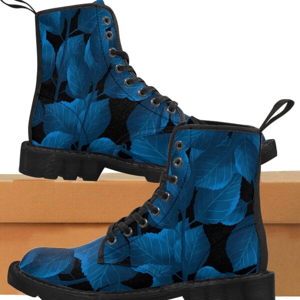 Blue Boots - Etsy