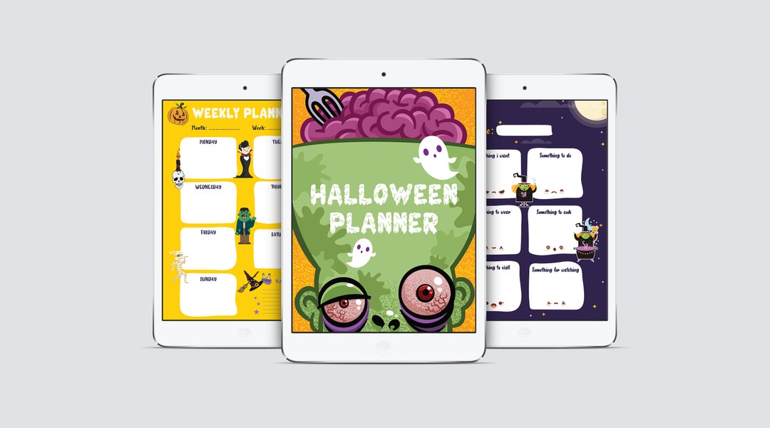 Kids Daily Journal Printable Journal for Kids Halloween - Etsy