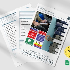 Construction PRO Health and Safety Documents and Signs Checklist ...