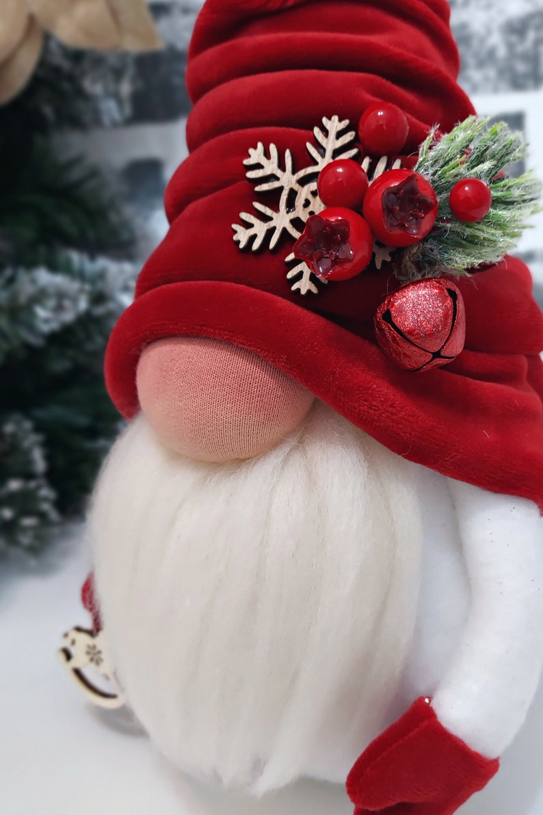 Scandinavian Original Red Gnome Christmas Great Gift for - Etsy