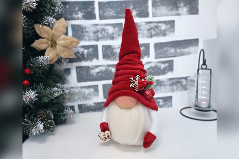 Scandinavian Original Red Gnome Christmas Great Gift for - Etsy