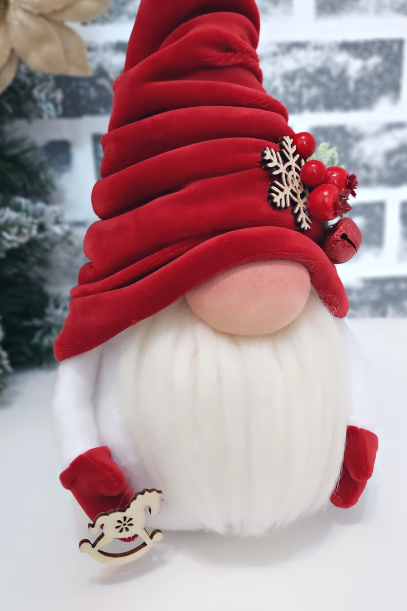 Scandinavian Original Red Gnome Christmas Great Gift for - Etsy
