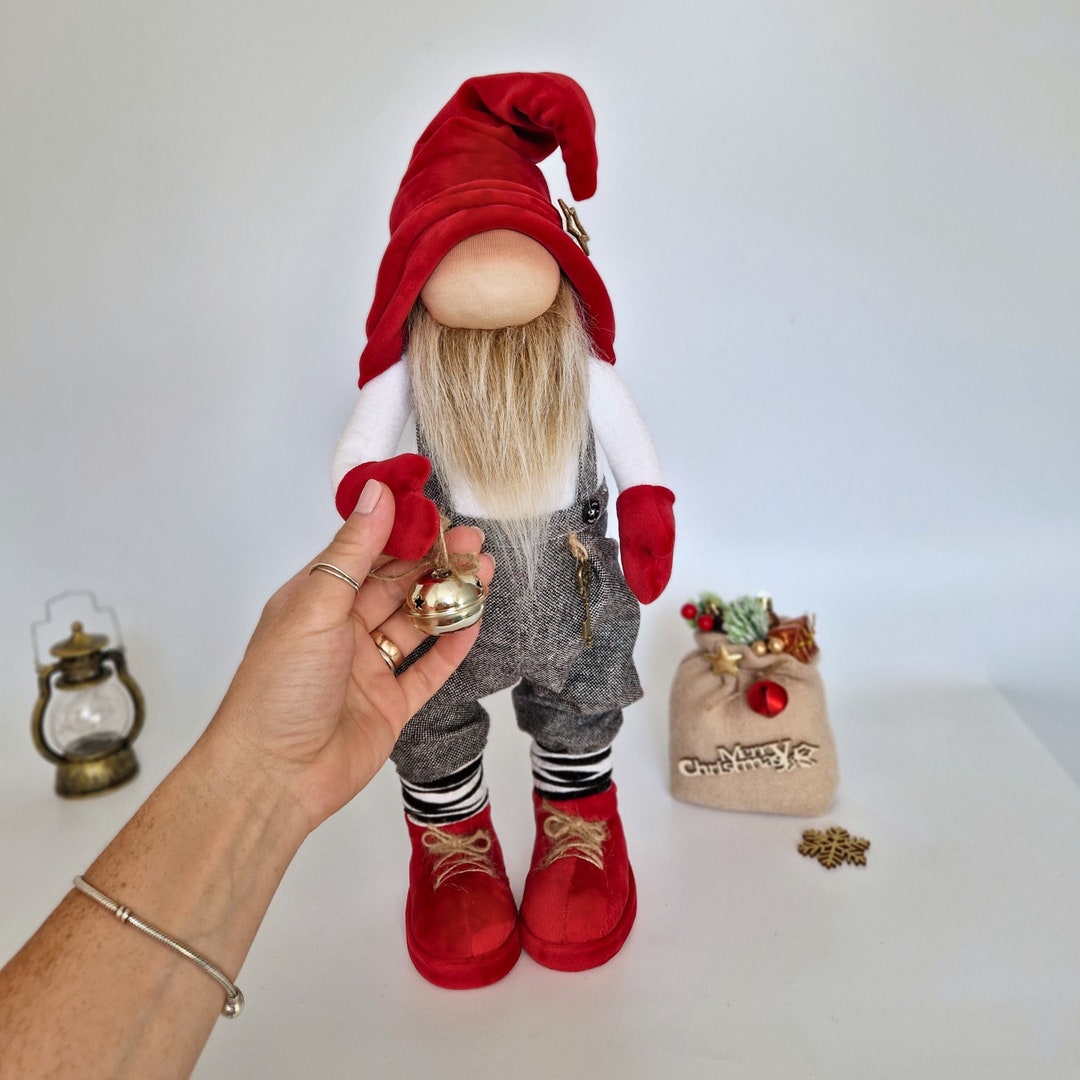 Enchanting Handmade Gnome, 45 Cm: Illuminate Your Living Space With ...