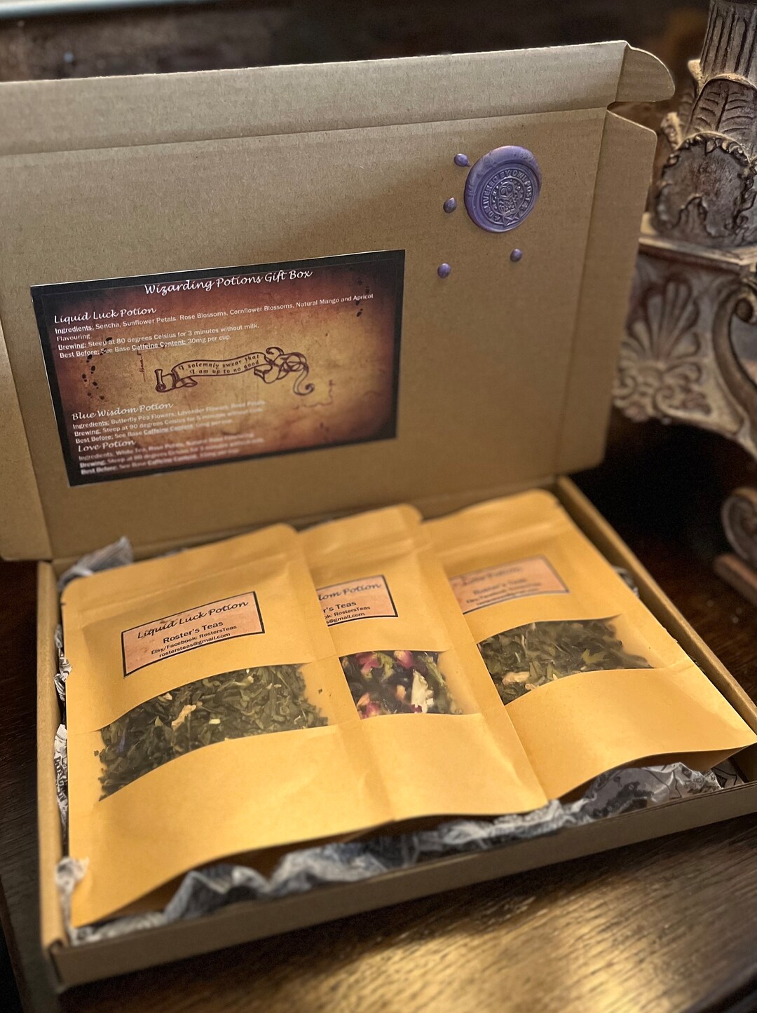 Wizarding Potions Gift Box Magical Wizarding Teas Letterbox Gifts ...