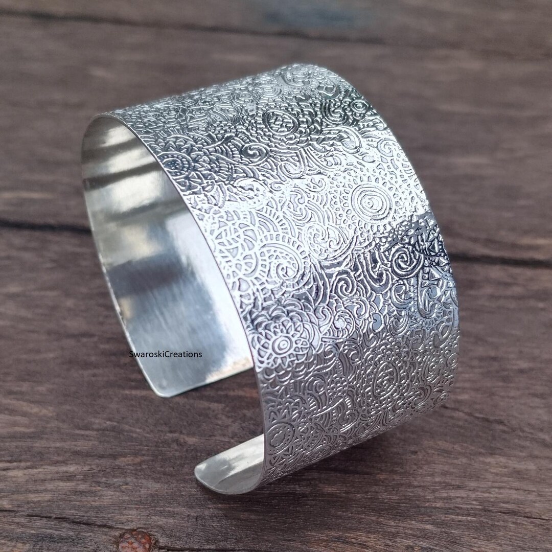 Thick West Indian Bangles, Set of Bangles, Sterling Silver Bangles ...