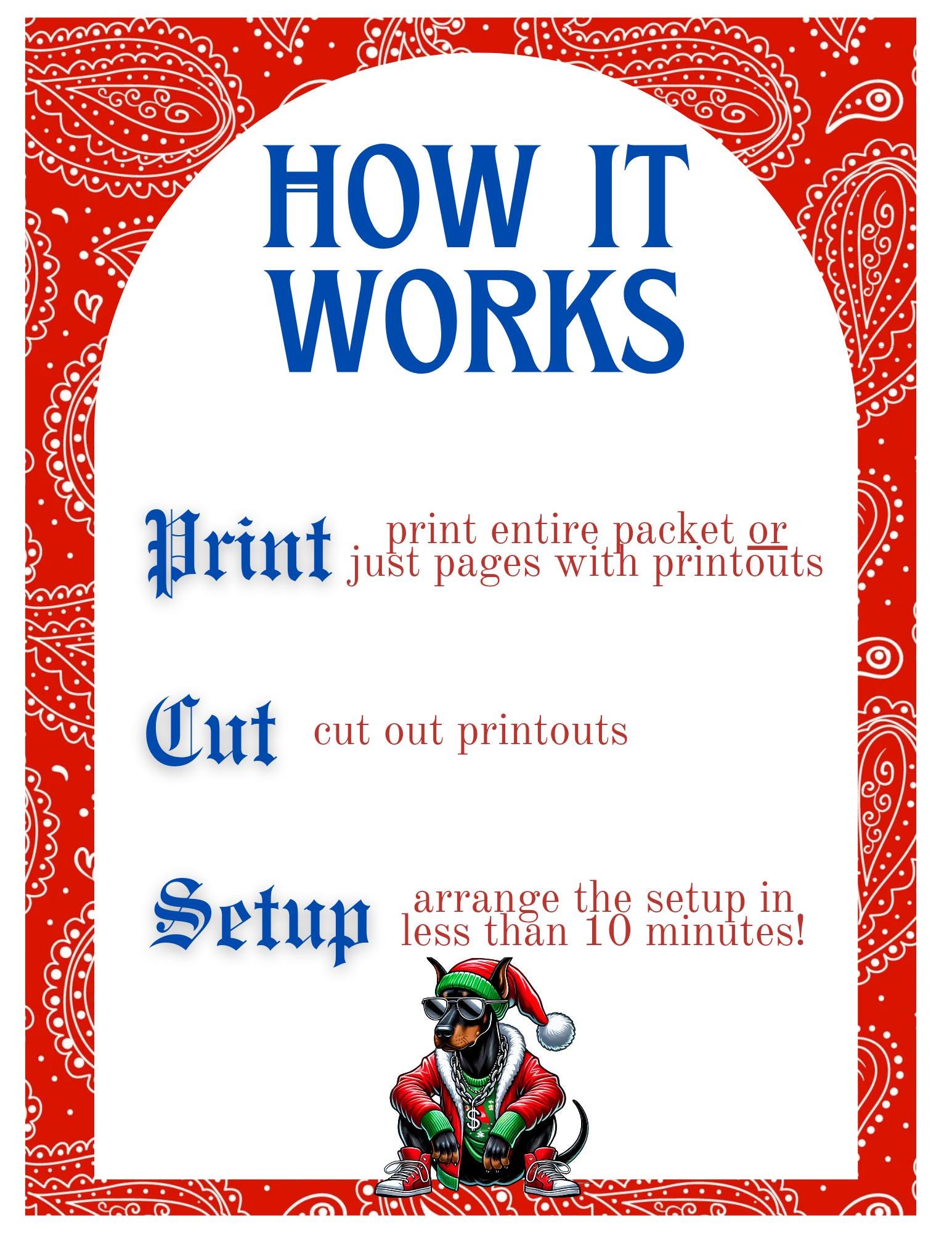 Elf on a Shelf- Rapper Edition Instant Download - Digital File 24 Days ...