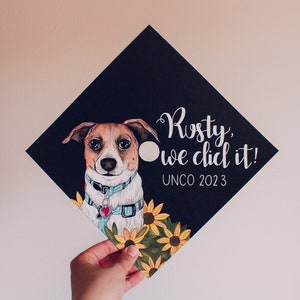 Pet Graduation Cap - Dog Custom Graduation Cap - Cat Custom Graduation ...