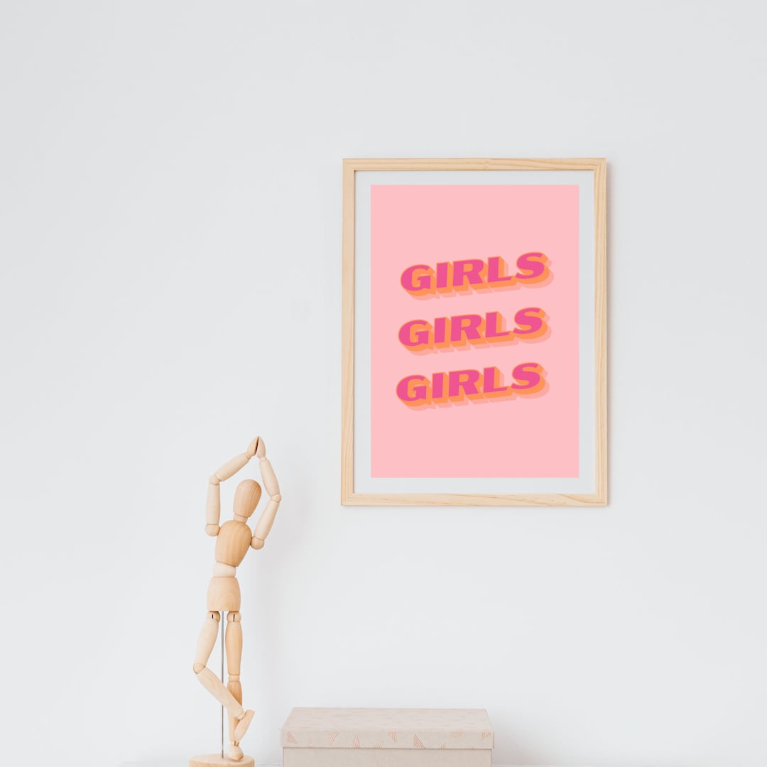 GIRLS | Posters for Girls | Downloadable Art | Feminine Energy ...