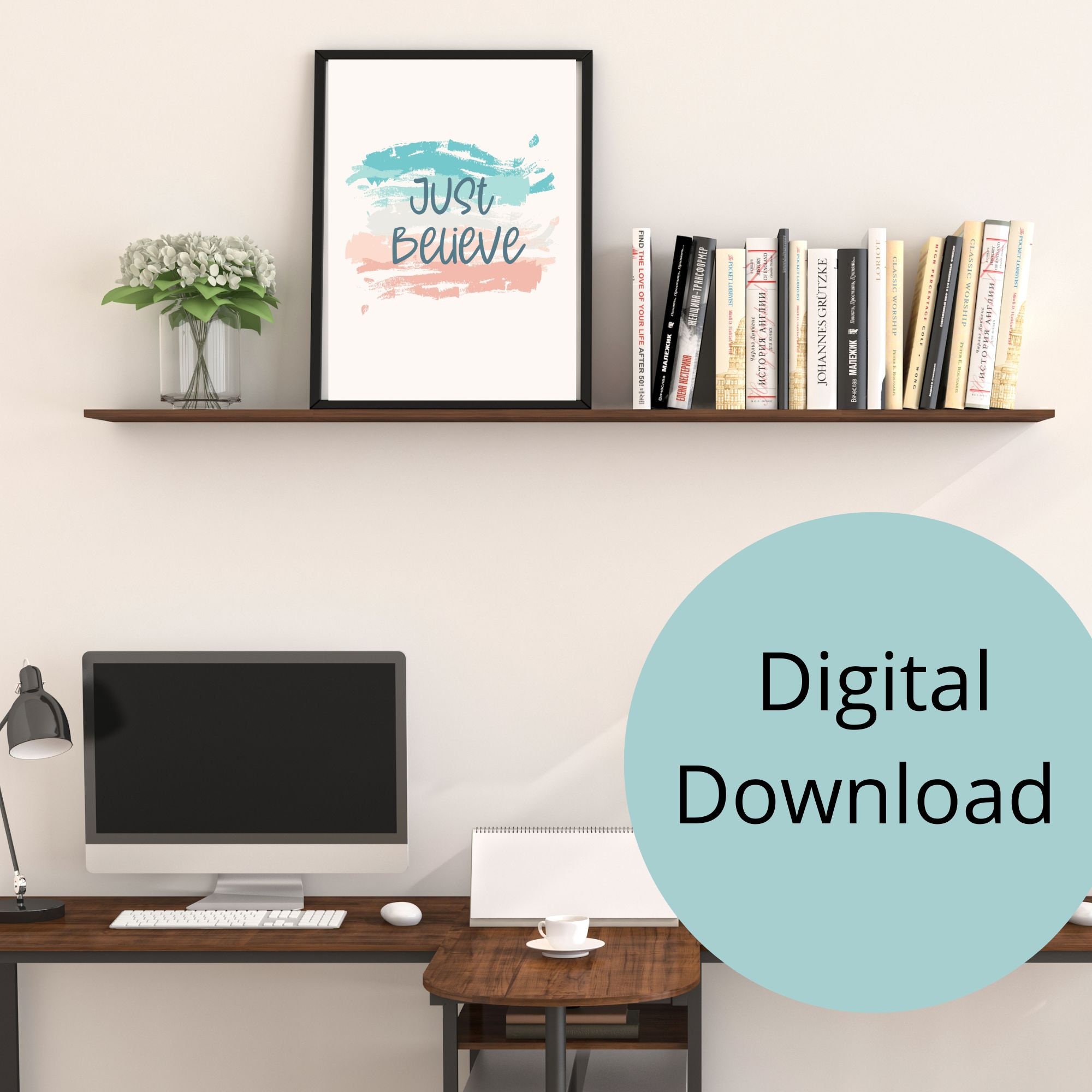 Bible Verse Wall Decor, Bible Wall Art, Scripture Art Prints, Modern ...