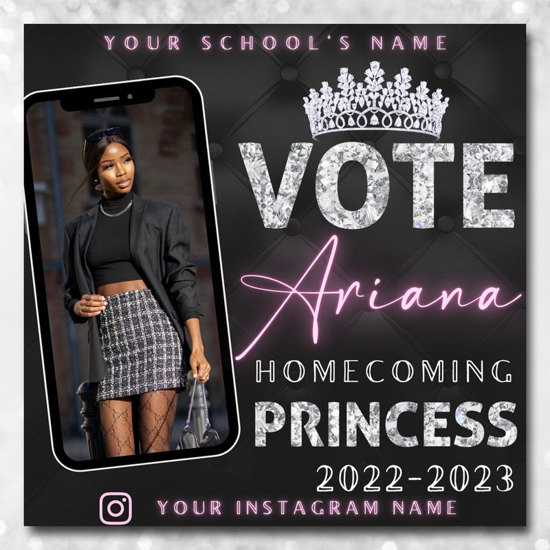 Vote for Me Poster - Etsy