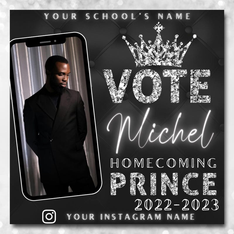 Campaign Homecoming Prince - Etsy