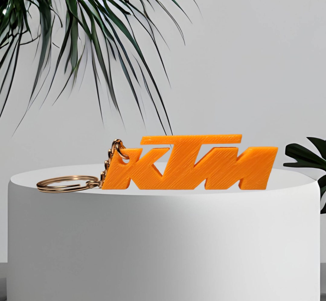 KTM Keychain for Motorcycle, Car, Backpack, Bag, Gym, Gift Idea ...