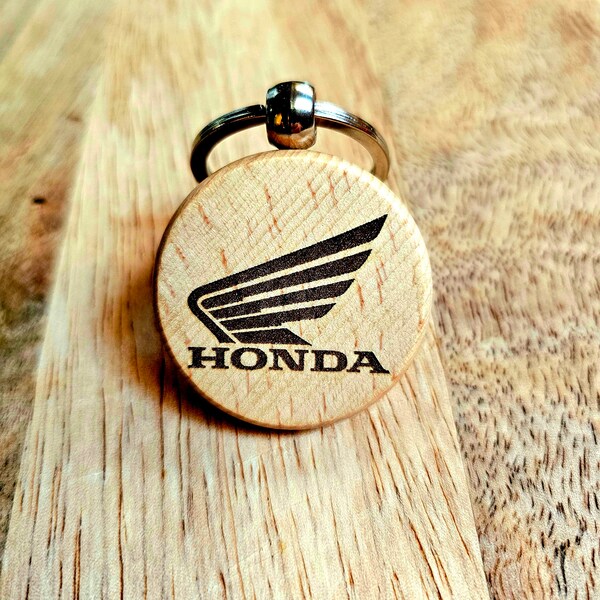 Wooden Key Ring - Etsy