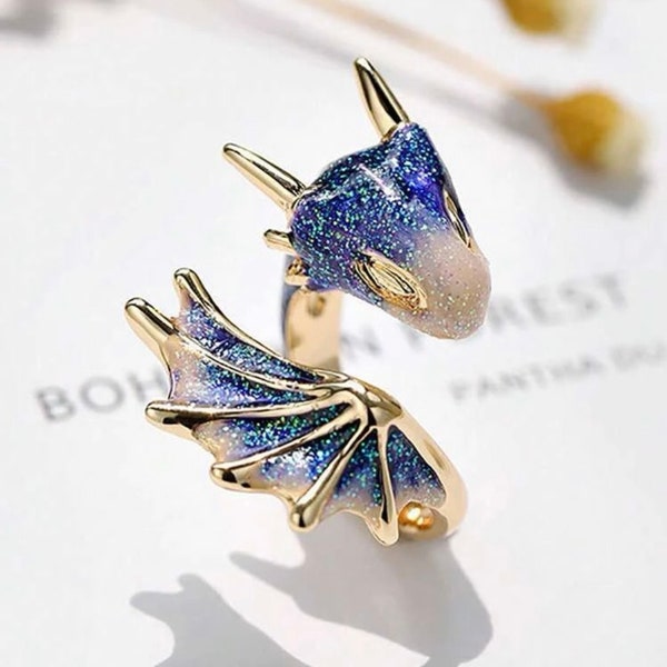 Dragon Ring - Etsy