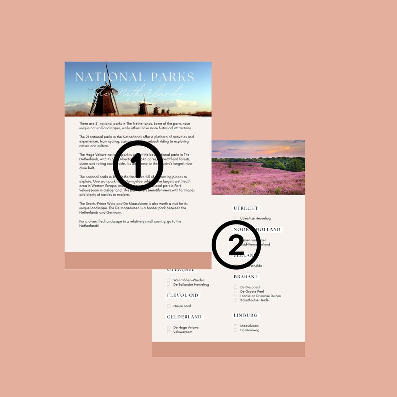 National Park Checklist, the Netherlands, National Parks, Nature ...