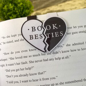 Book Bestie Magnetic Bookmarks,bookmark , Page Holder, Bookish Merch ...