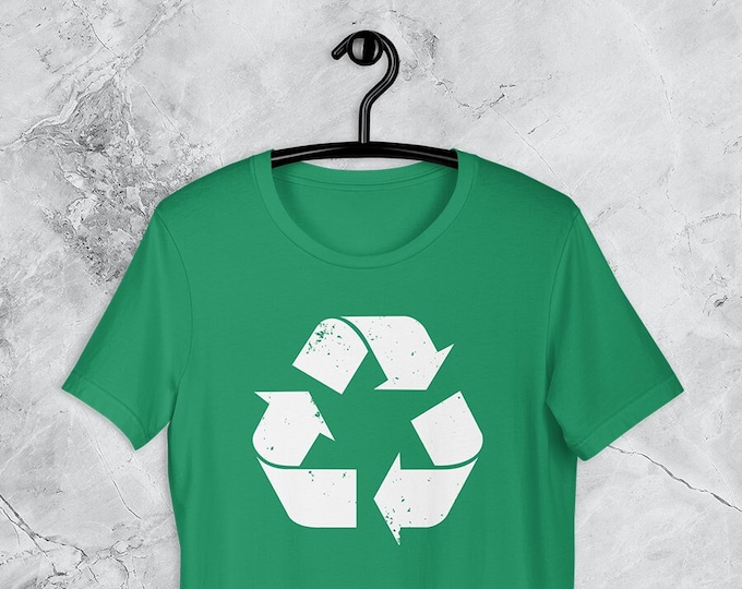 Live to Recycle Shirt, Recycle to Live T-shirt, Recycle Symbol Shirt ...