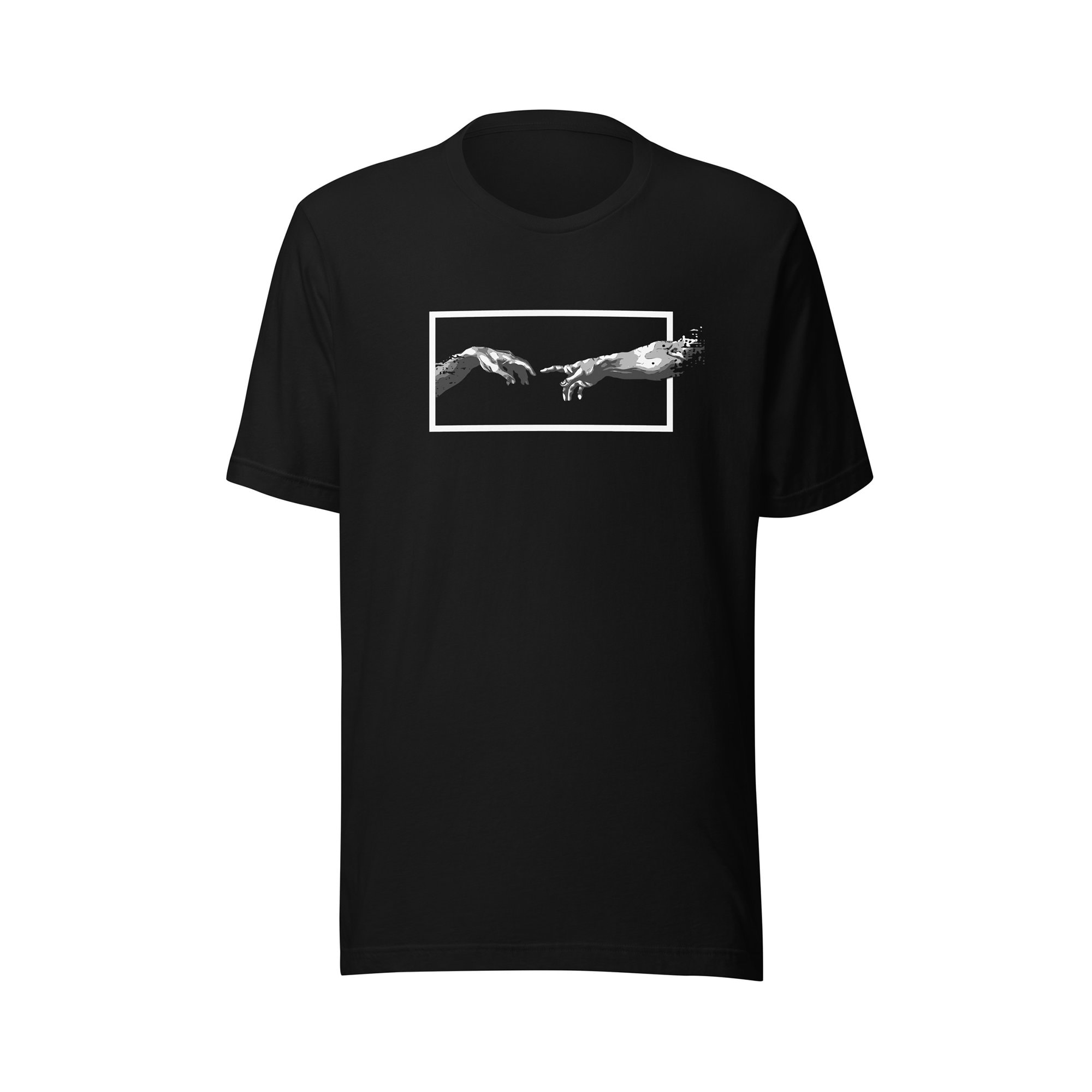 The Creation of Adam T-shirt Adam's Creation by Michelangelo God Adam ...