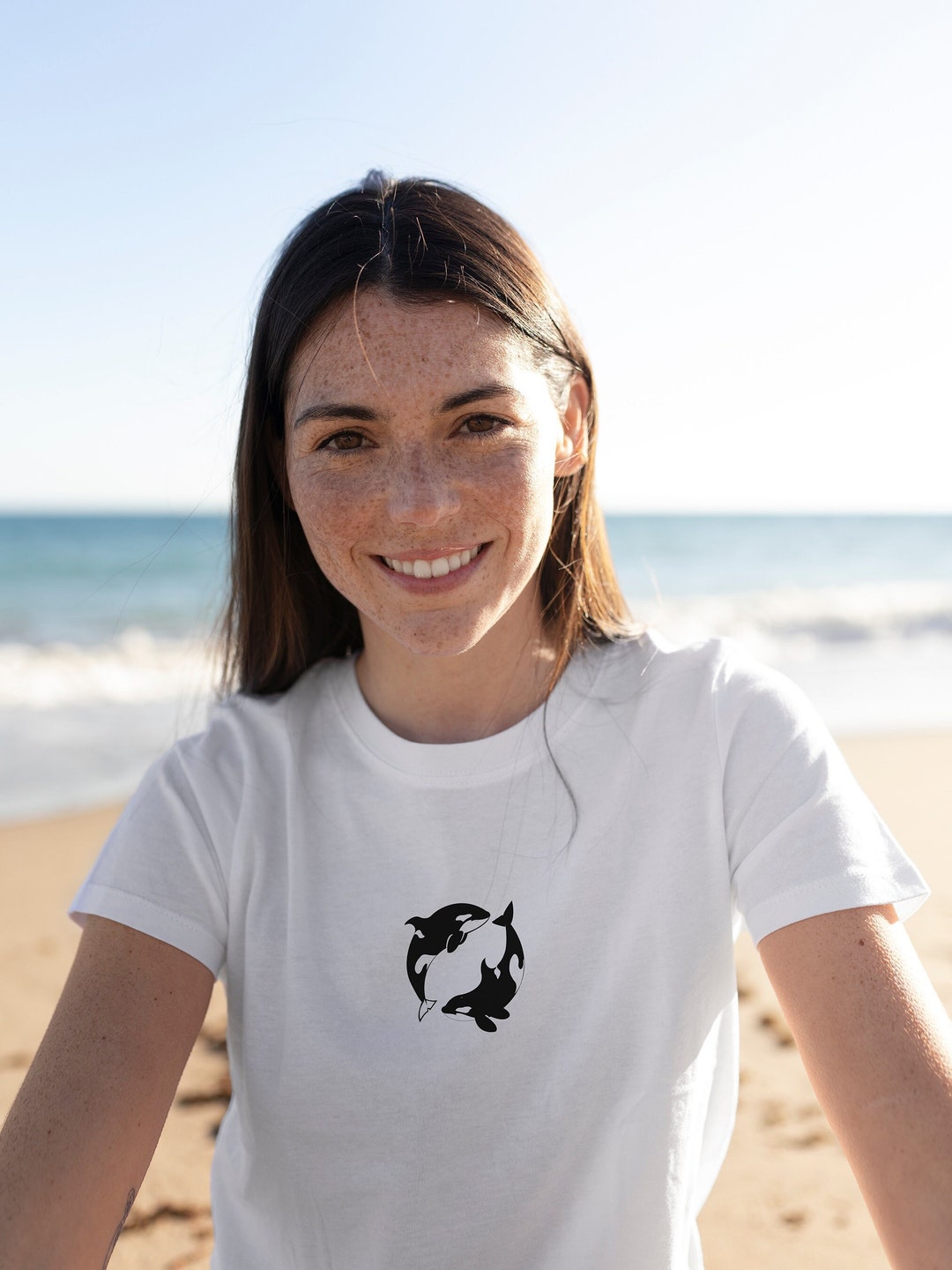 Orca Killer Whale Shirt • Yin Yang Orcas T-shirt • Gift for Ocean Lover ...
