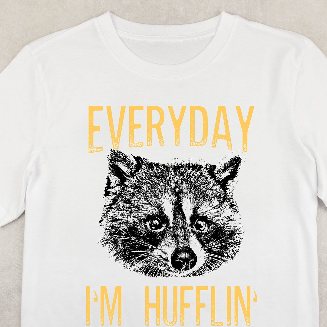 Everyday I'm Huffling Honey Badger Vintage T-shirt • Huffle Badger ...