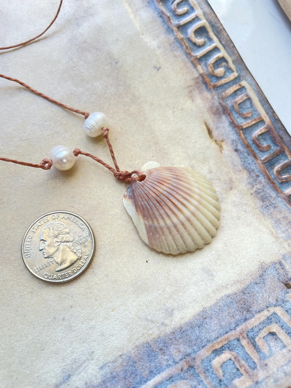 Sea Shell Necklace - Etsy