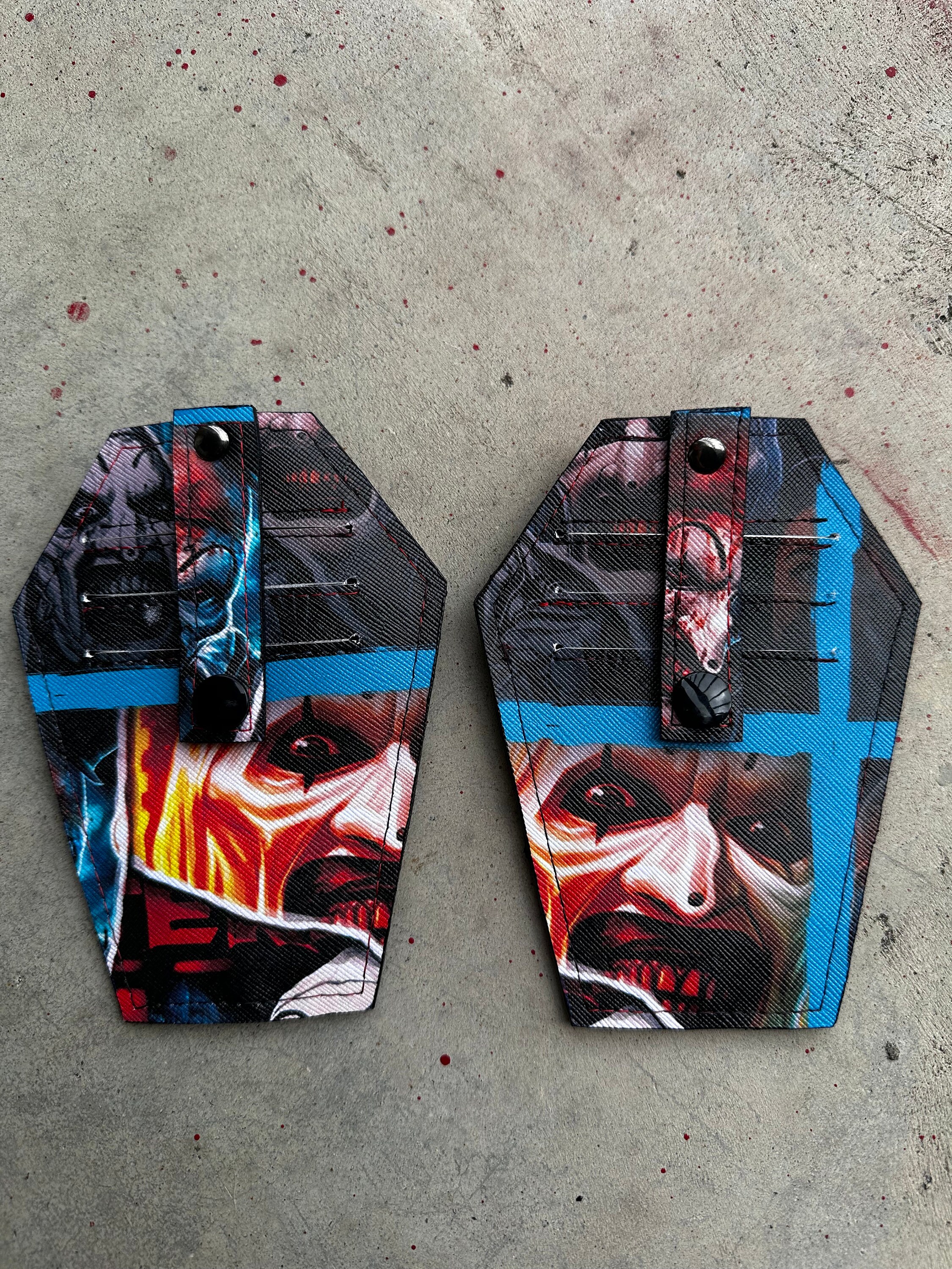 Small Horror Coffin Card Holder Coffin Wallet Groovy Guy - Etsy