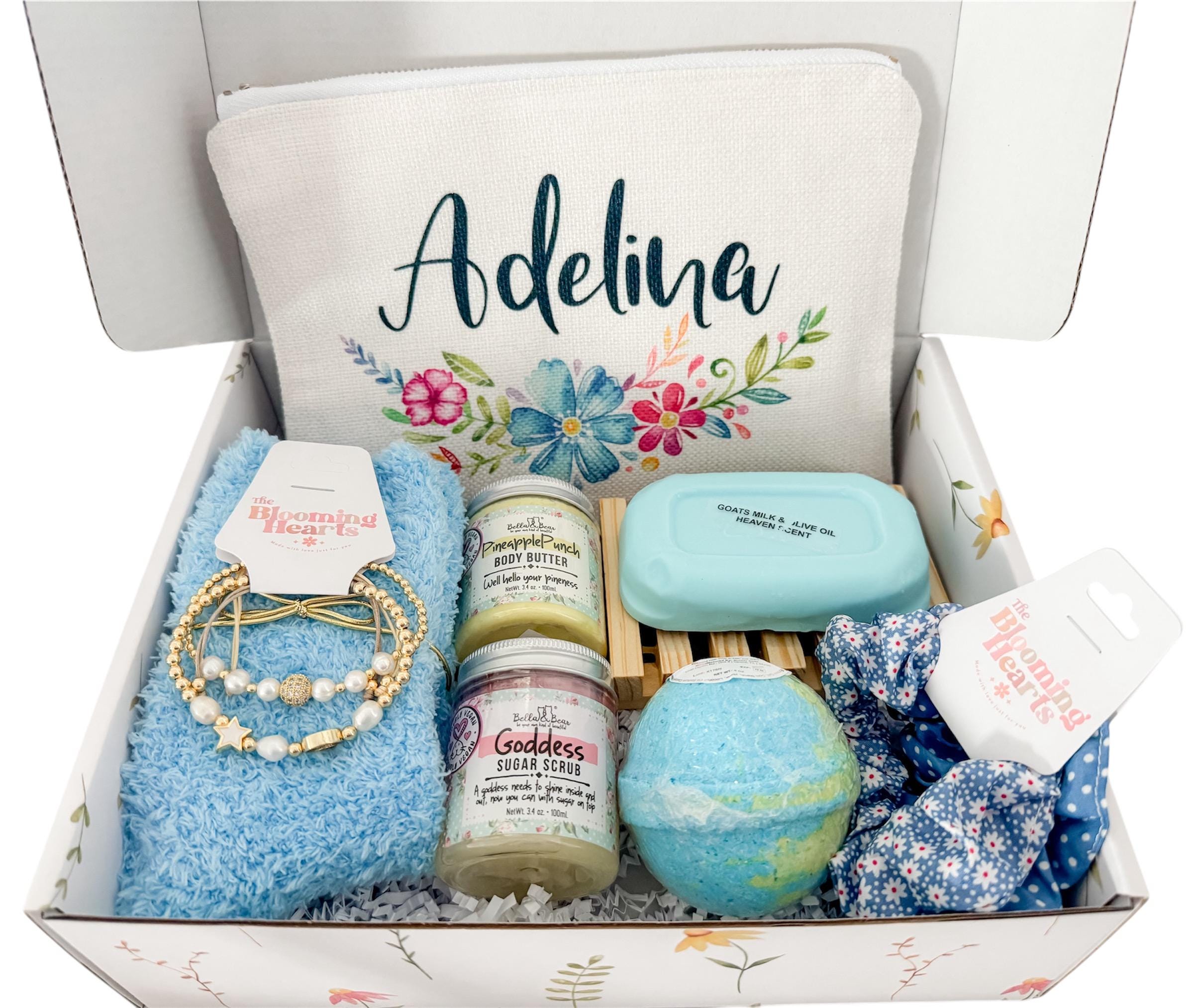 Teen Girl Gift Box Personalized / Teenager Birthday Gift Basket for ...