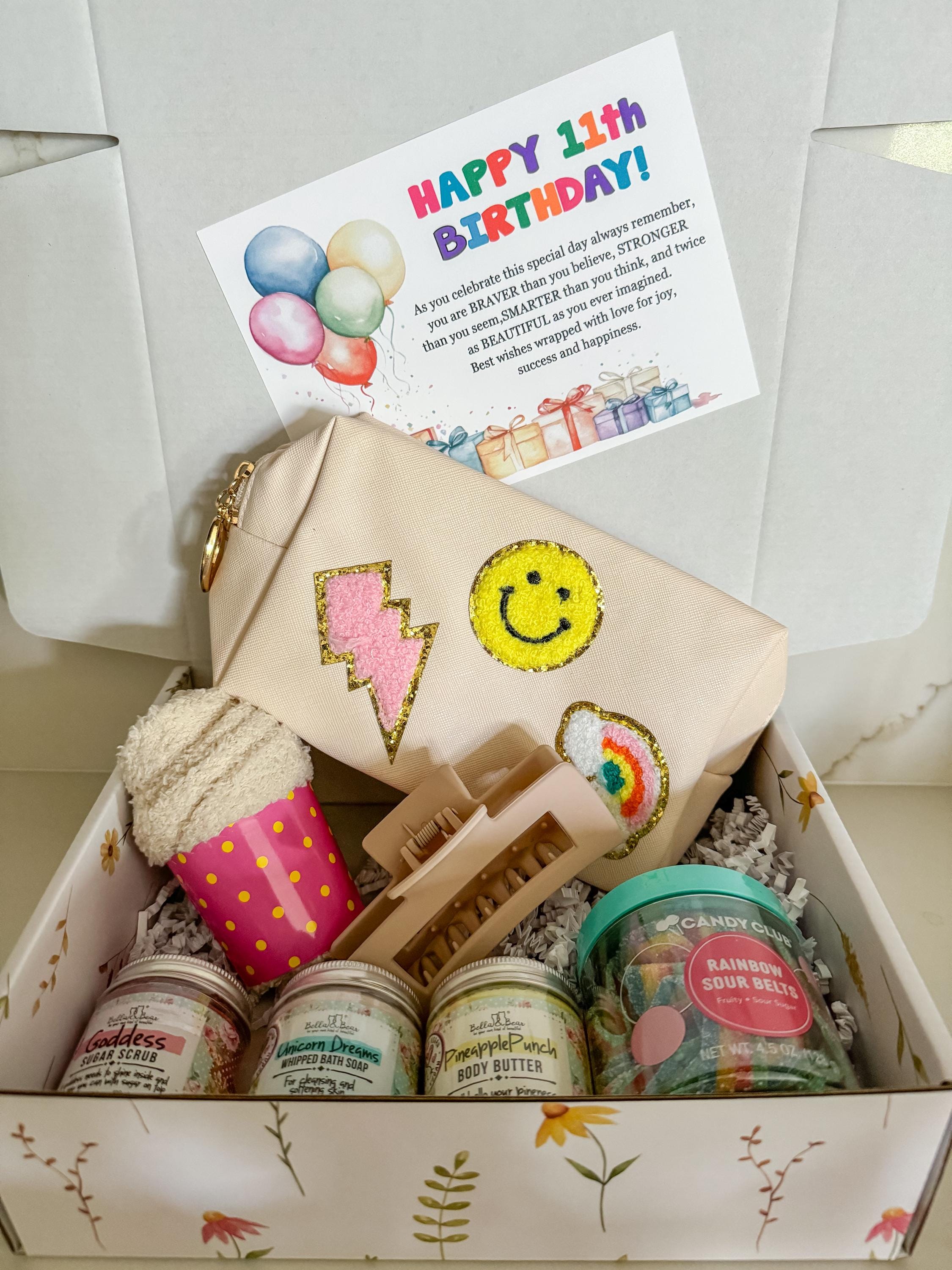 Birthday Gift Box for Teen or Tween Girl / Spa Gift for Granddaughter ...